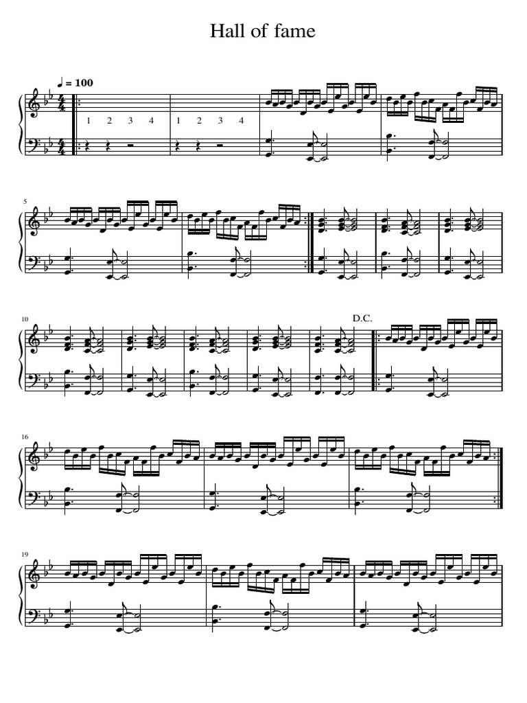 Hall of Fame Accomp | PDF