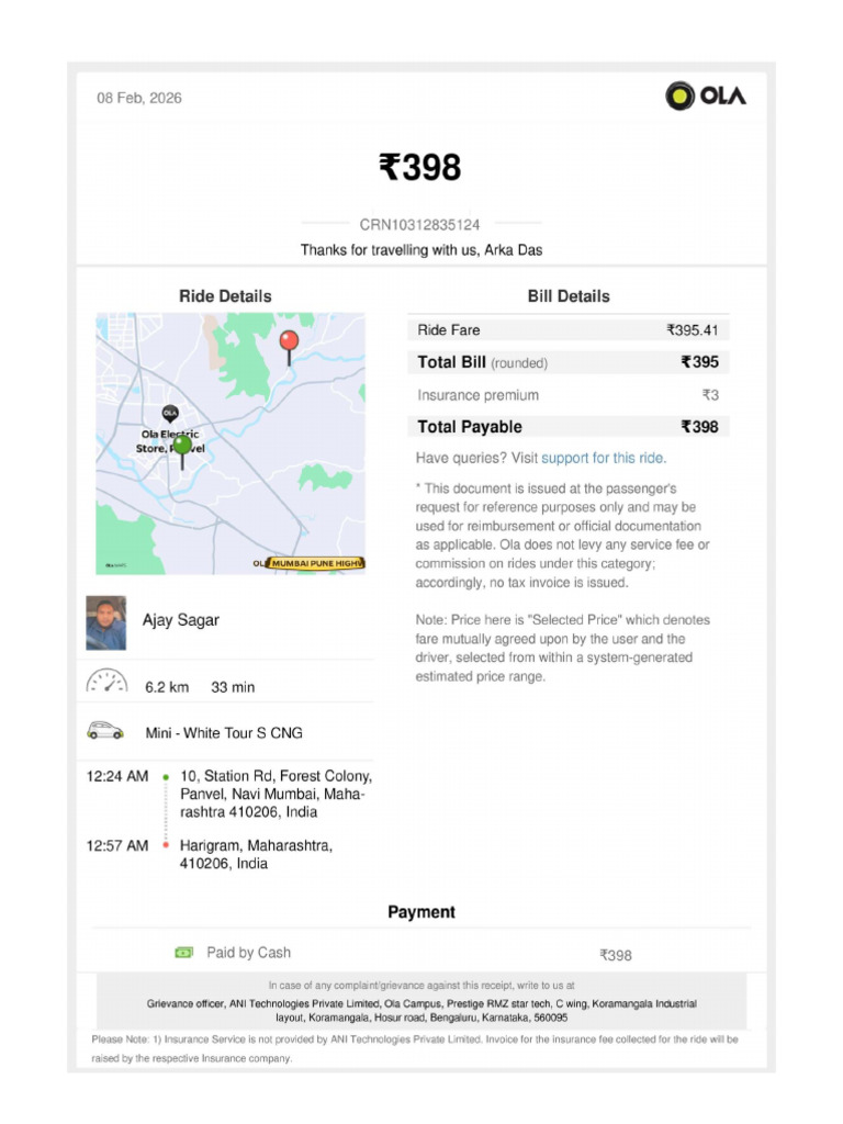 8 Feb Ola | PDF