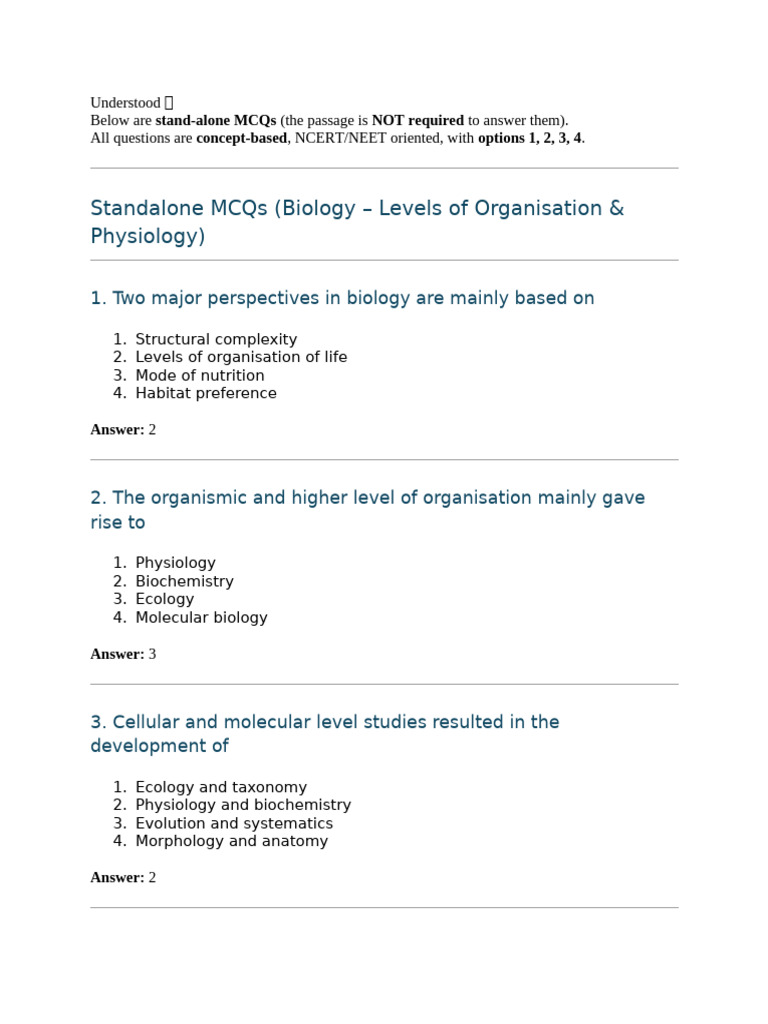 Photosynthesis in Higher Plants Mcqs Key 1 | PDF | Photosynthesis ...