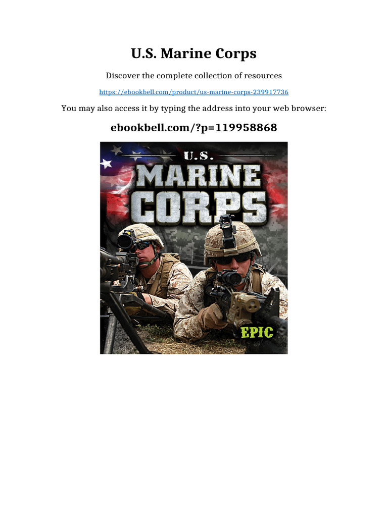 U.S. Marine Corps Digital Download | PDF | Intellectual Property