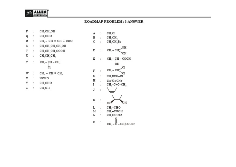 Roadmap Problem - 03 - Answer | PDF