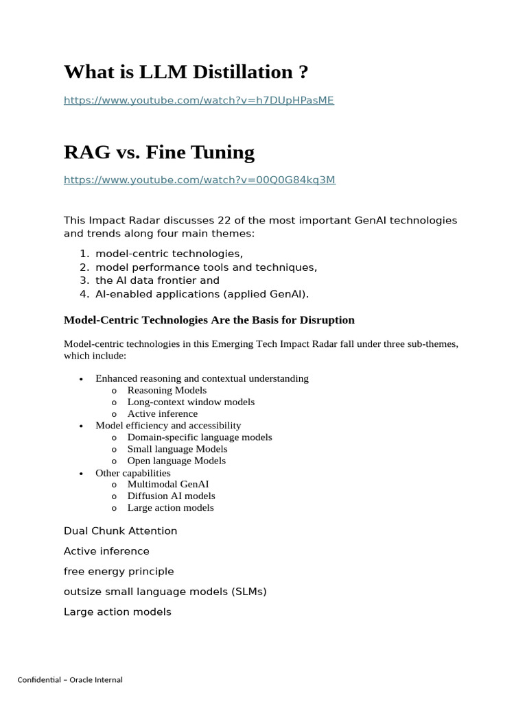 What Is LLM Distillation | PDF