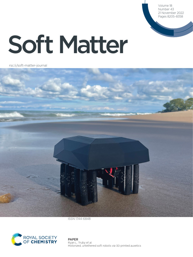 2022 - Motorized, Untethered Soft Robots Via 3D Printed | PDF ...