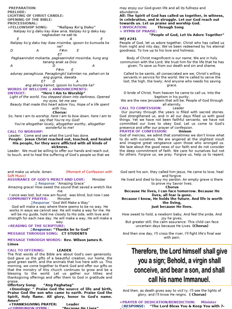 FEB 08,2026 | PDF | Confession (Religion) | Prayer