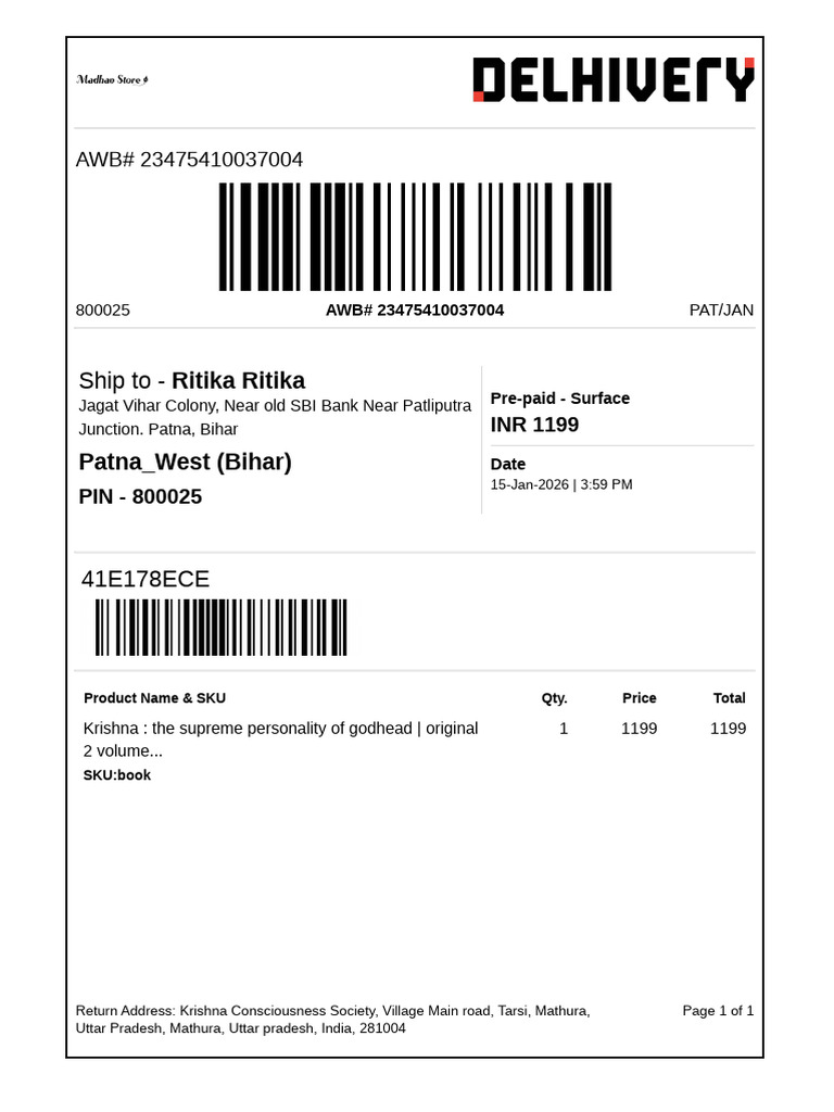 Shipping Label (11) | PDF
