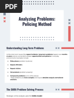 SARA Problem Solving Model in Policing | PDF | Crime Prevention ...
