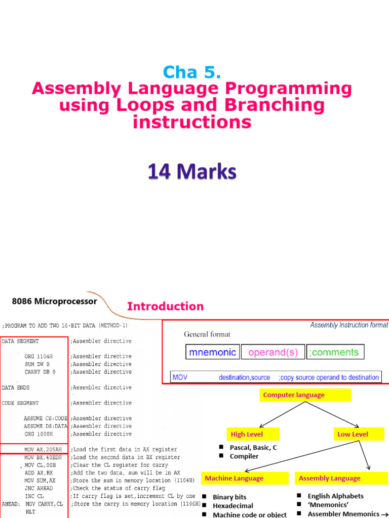 Chapter 5 K Scheme New | PDF | Assembly Language | Binary Coded Decimal