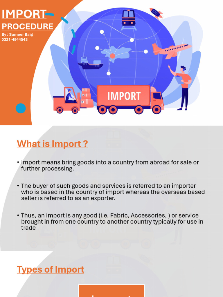 Import Procedure | PDF | Business