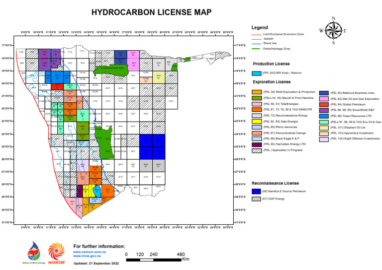02d_License Map - September 2022 | PDF | Hydrocarbons | Fuel Production