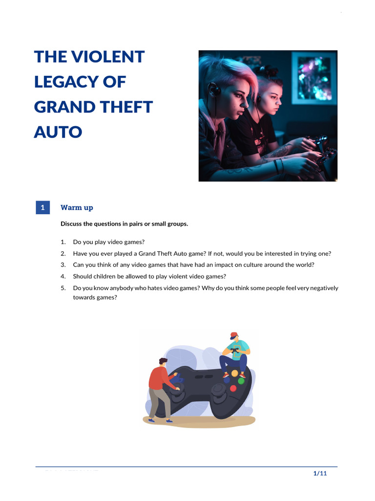 The Violent Legacy of Grand Theft Auto | PDF | Mario | Video Games