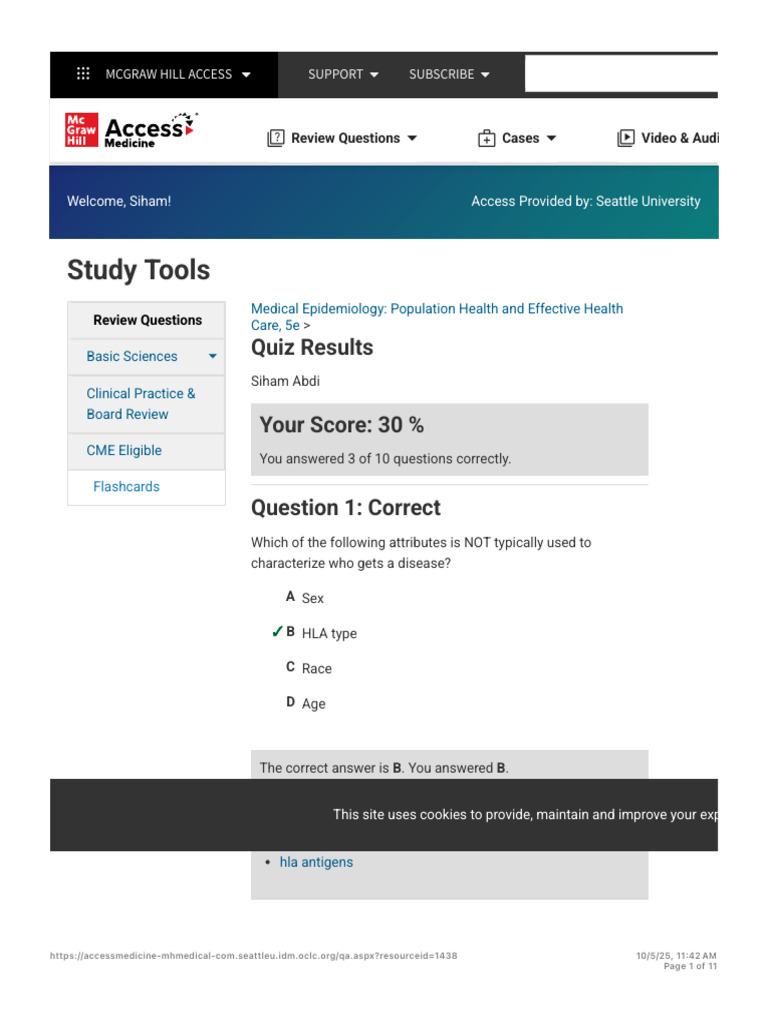 Study Tools | AccessMedicine | McGraw Hill Medical 3 | PDF | Cervical ...