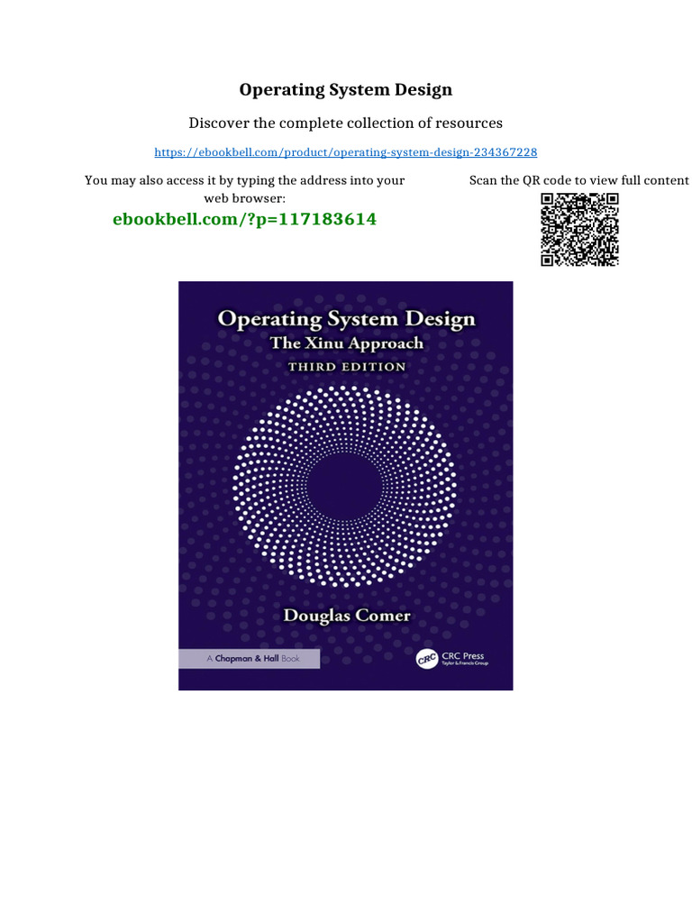 Operating System Design Full Access | PDF | Intellectual Property | Yin ...