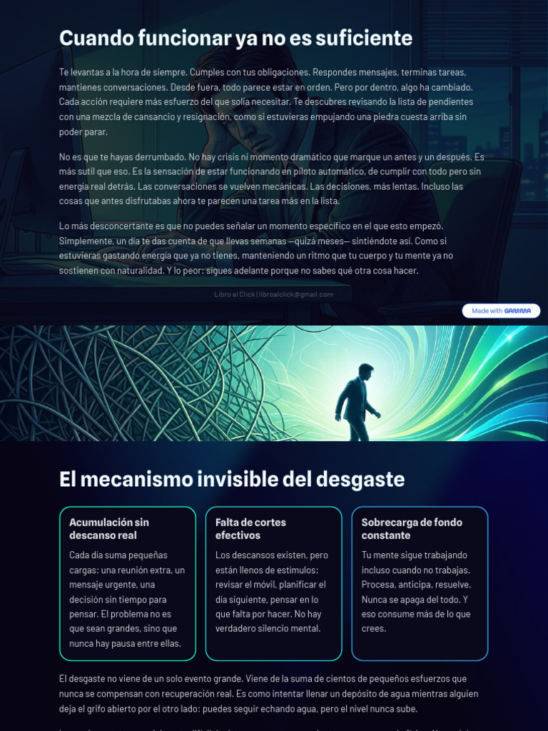 CUANDO FUNCIONAR YA NO ES SUFICIENTE | PDF | Mente