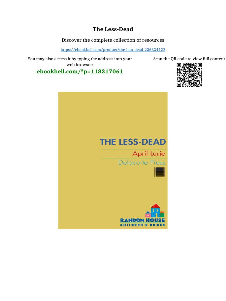 The Less-Dead Digital Download | PDF | Intellectual Property | Property