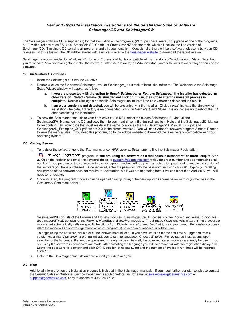 Installation Instructions v3.0 | PDF | Installation (Computer Programs ...