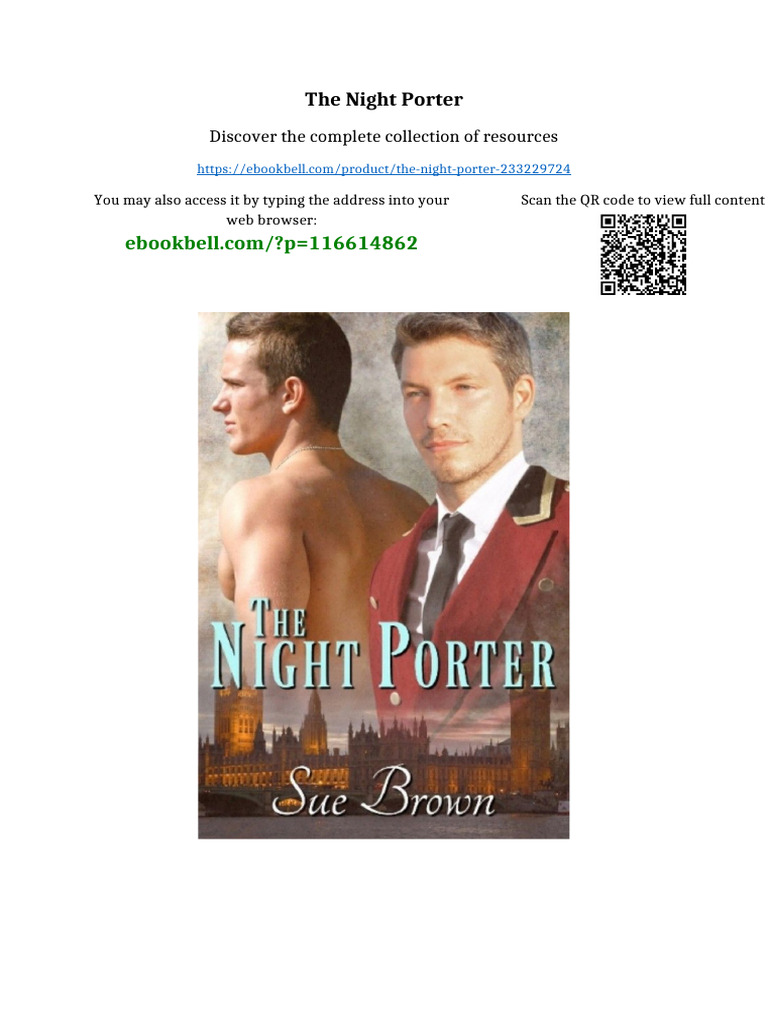 The Night Porter Full Chapters Instanly | PDF | Intellectual Property ...