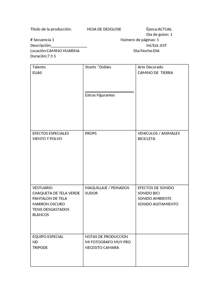 Copia de 02 Hoja de Desglose | PDF