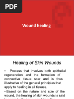 First vs. Second Intention Healing | PDF | Wound Healing | Scar