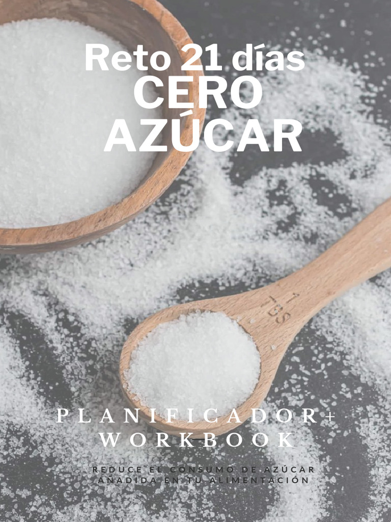 09-Planificador Cero Azucar.pdf | PDF | Azúcar | Dieta y nutrición