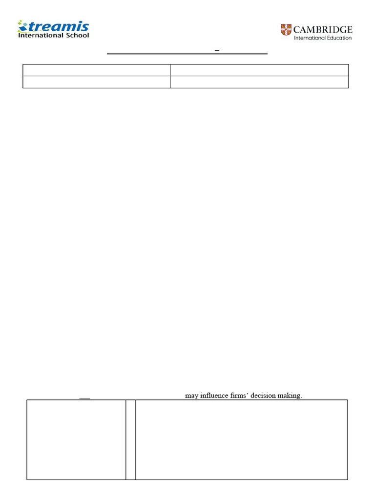 Term 3 - Revision Worksheet Asnwer Key | PDF | Demand | Elasticity ...