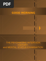 Psychiatric Clerking Sheet | PDF | Psychiatry | Mental Disorder