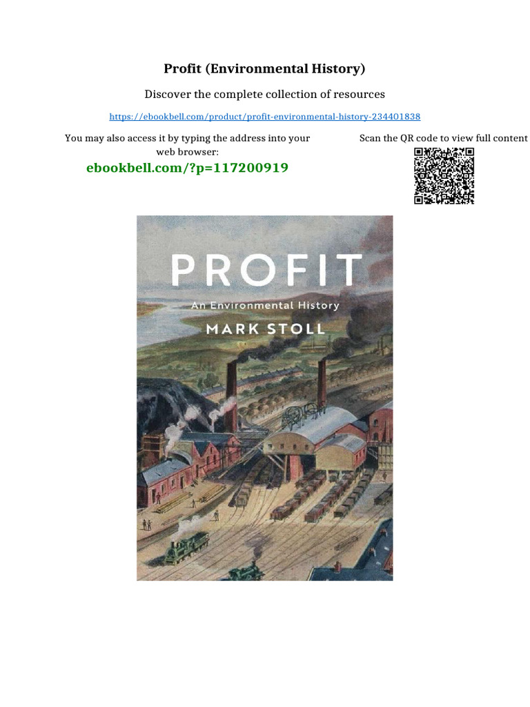 Profit (Environmental History) Full Digital Chapters | PDF | Copper ...