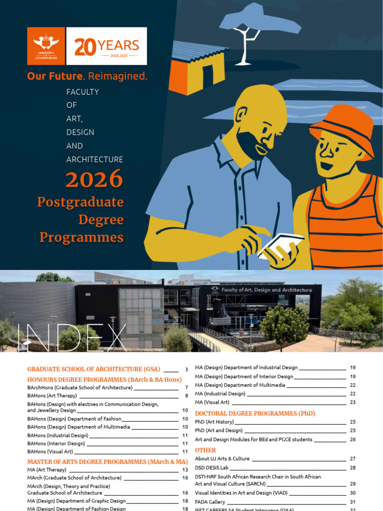 Uj-Fada Postgrad2026 Brochure A5 Proof | PDF | Academic Degree ...