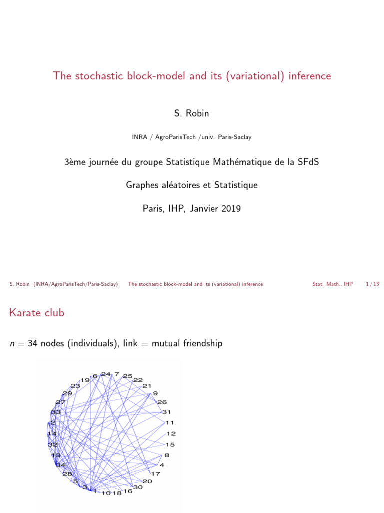 Robin | PDF | Statistics | Statistical Inference