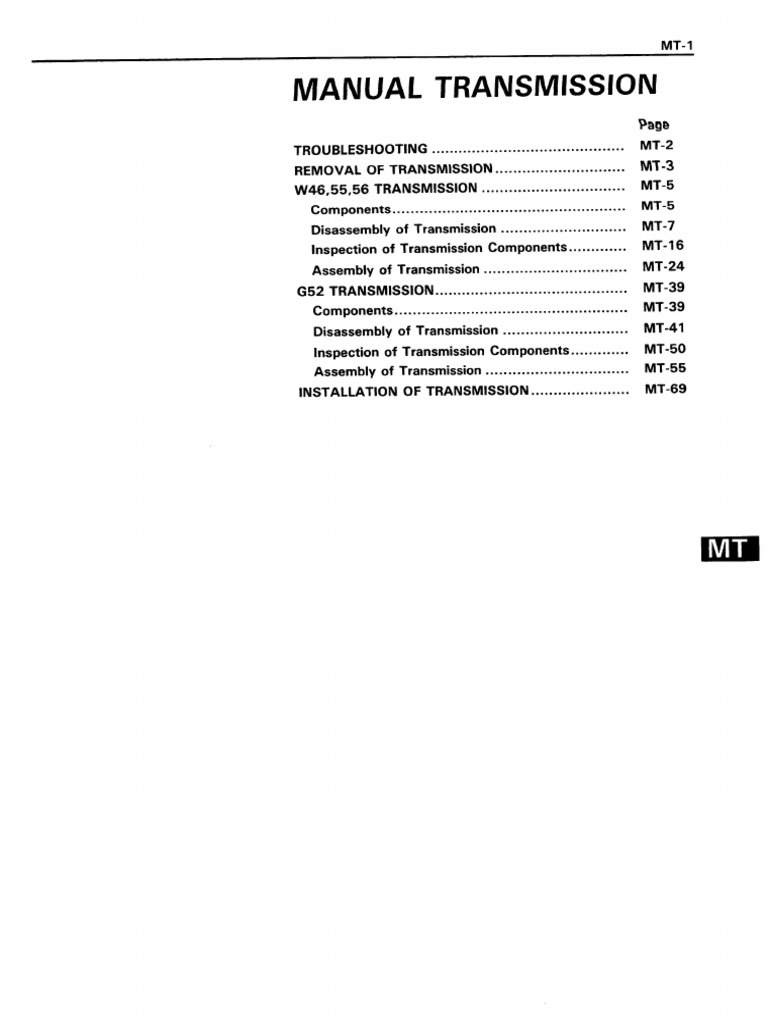 Toyota Meru Transmision | PDF