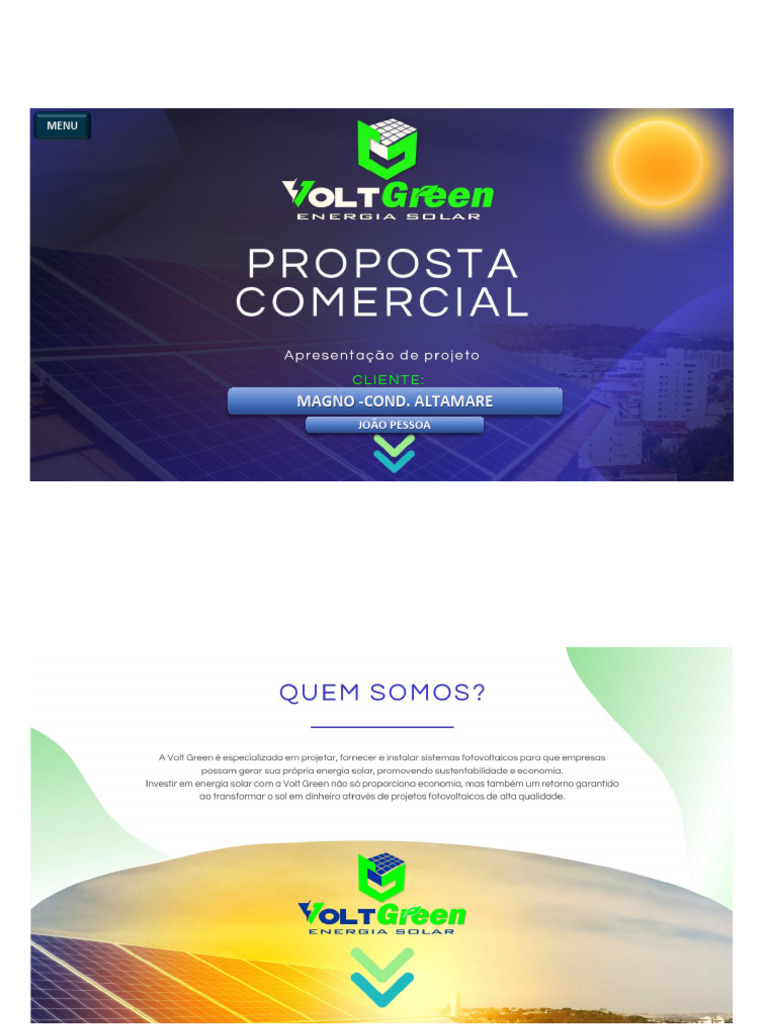 Proposta Comercial Cliente Magno-Cond. Altamare (Inversor 15k) | PDF