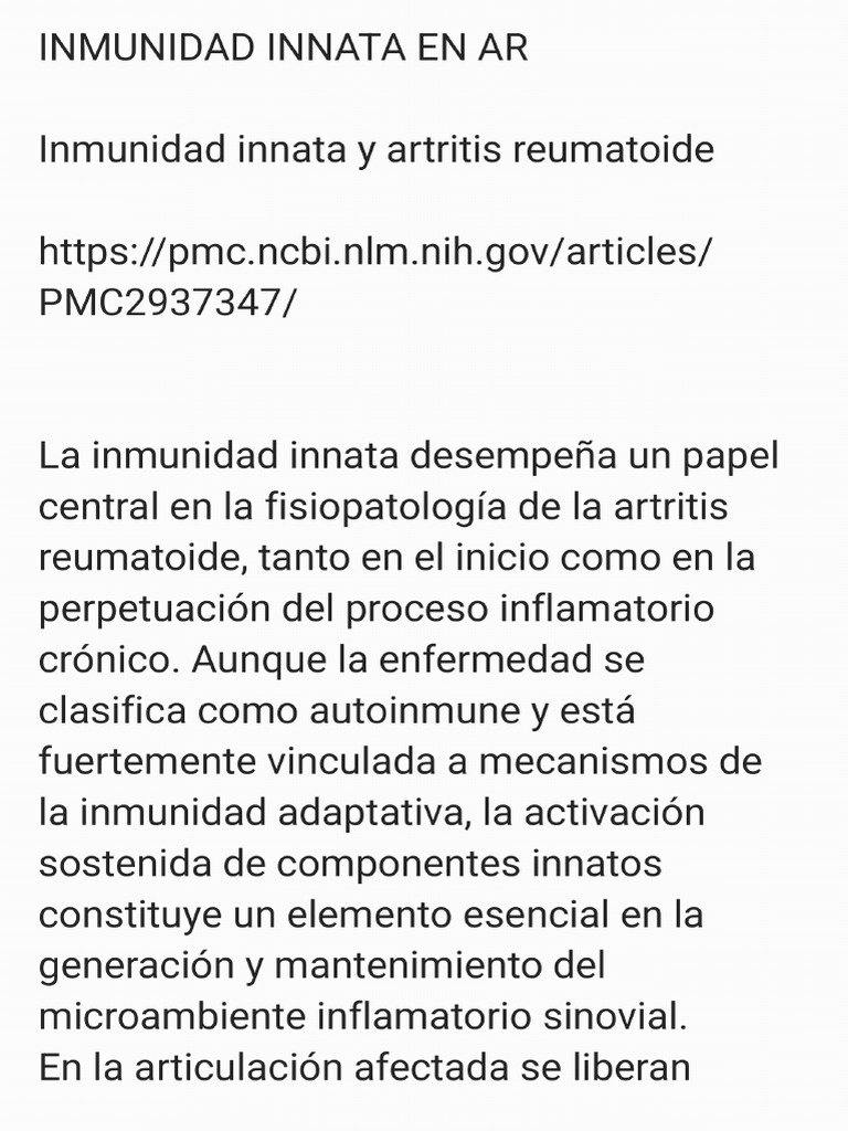 Inmunidad Innata en Ar_260213_105600 | PDF