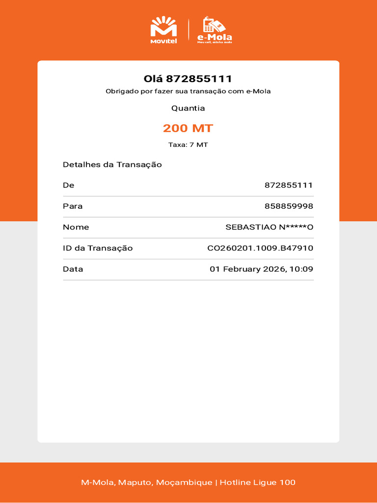 Emola Receipt 20260201100932 | PDF