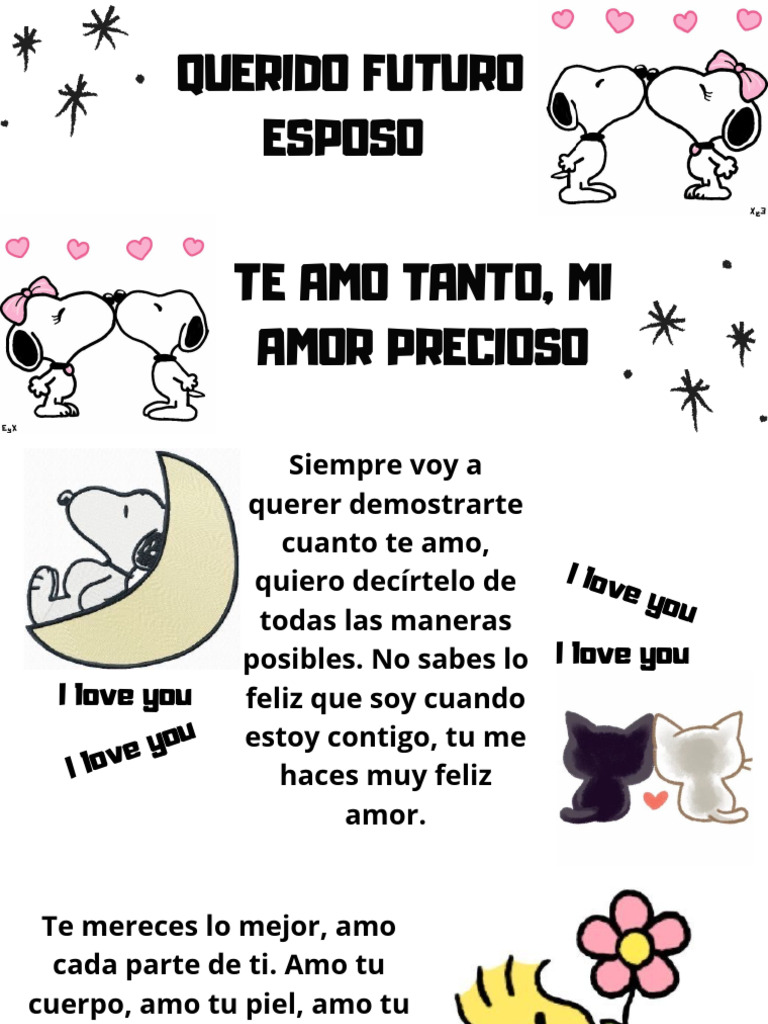 Querido Futuro Esposo PDF | PDF | Amor