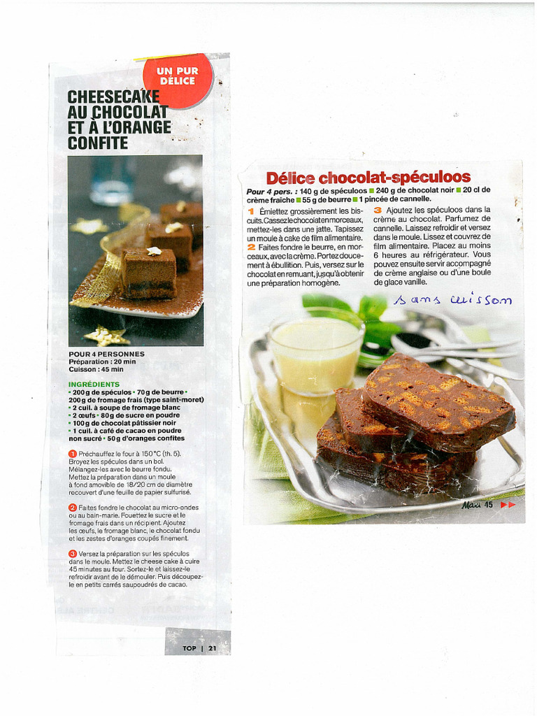 Recette Gateau | PDF