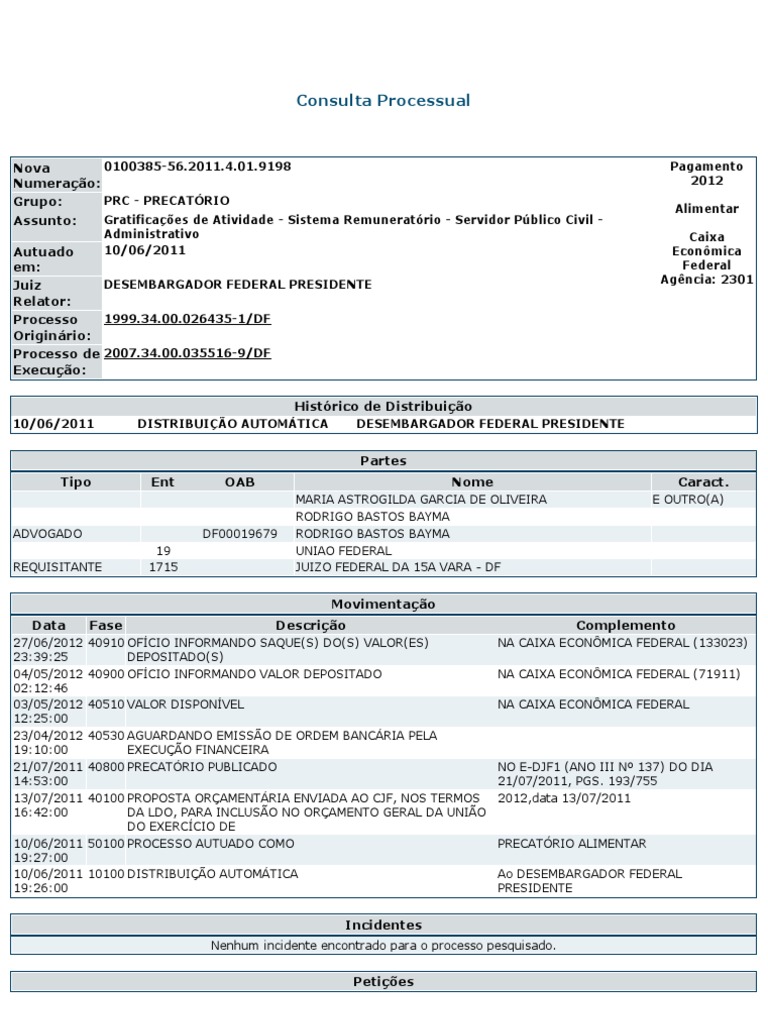 Top 12 Jfrj Consulta Processual