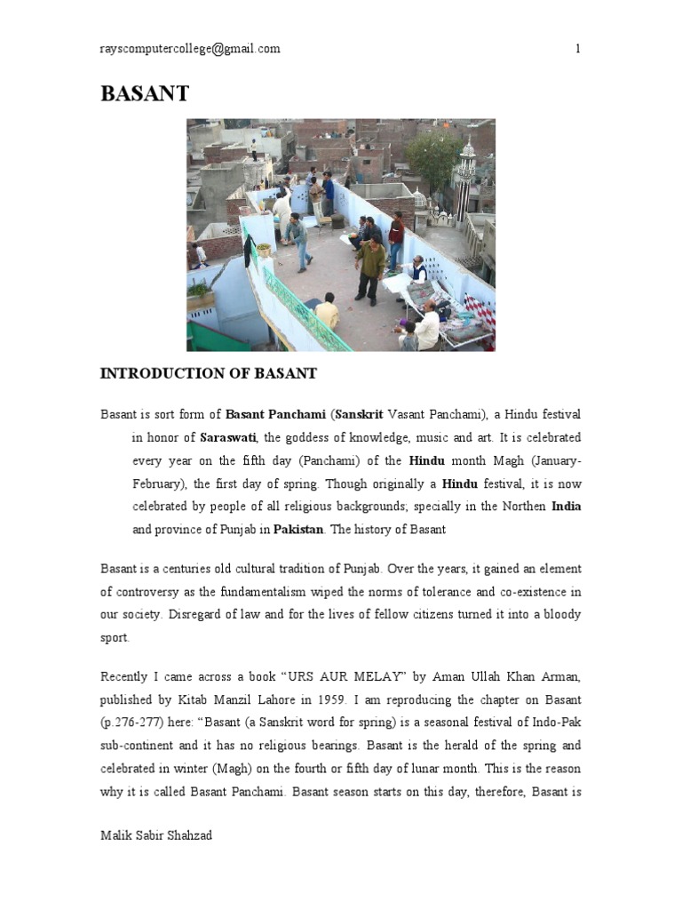 Basant | PDF