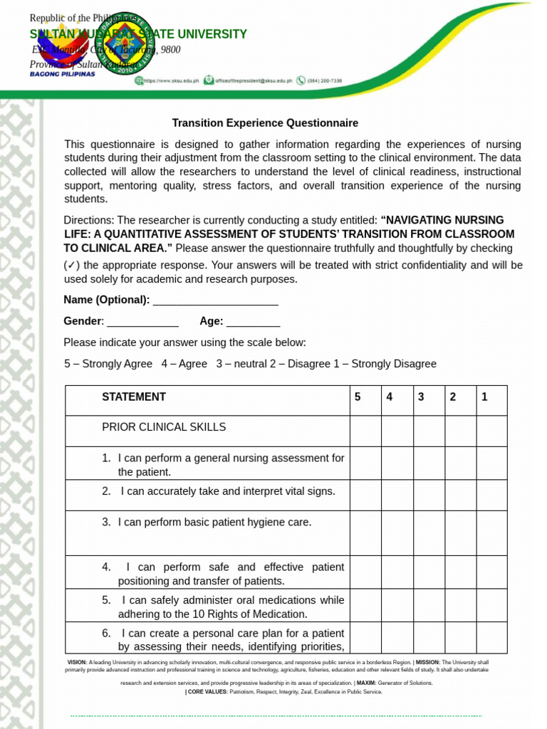 Questionnaire Tested Final | PDF | Nursing | Teaching Method