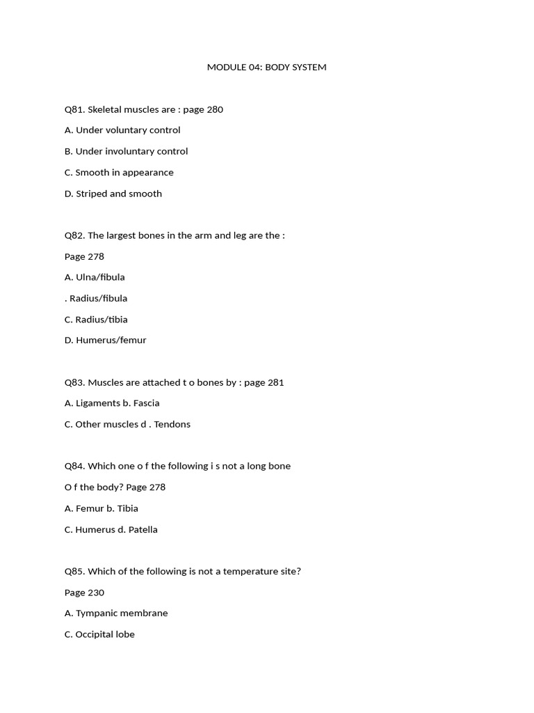 PSW Module 3&4 | PDF | Nervous System | Kidney