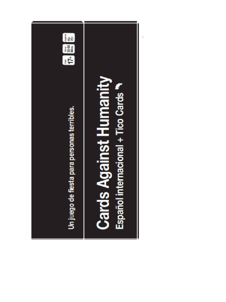 CAH Box Imprimir | PDF