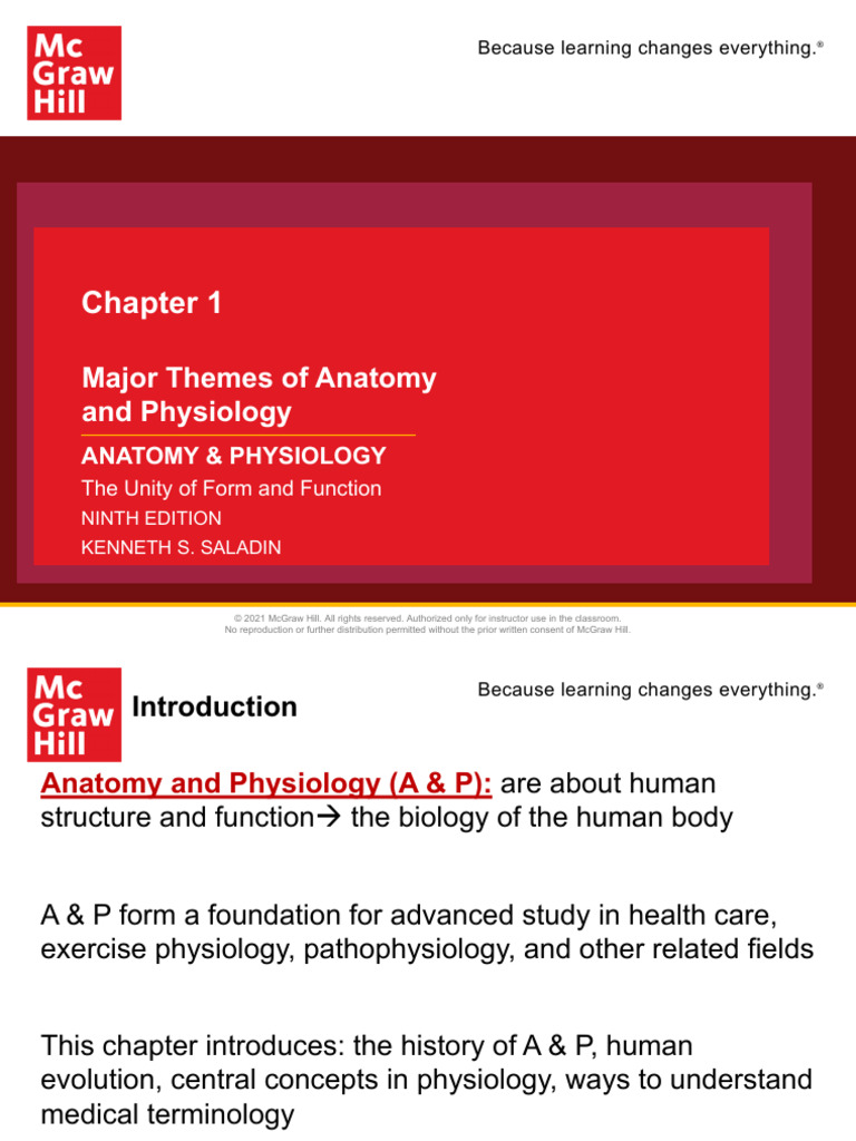 Anatomy Ch01 - Student | PDF | Scientific Method | Medical Imaging