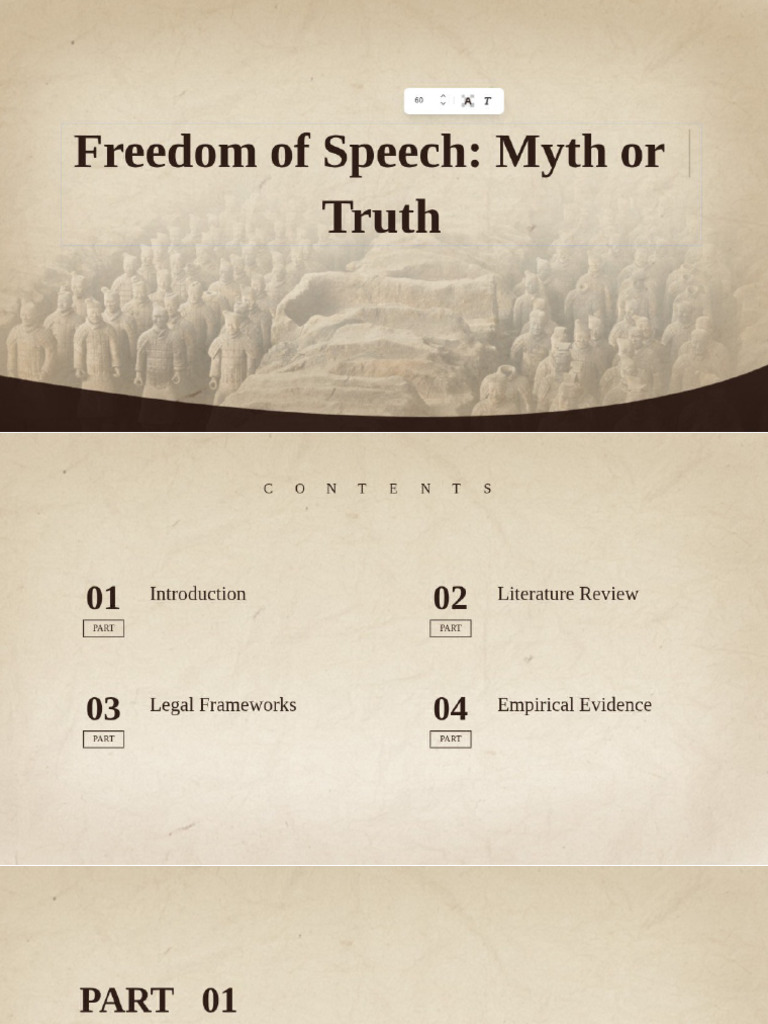 freedom of speech myth or truth bce project | PDF