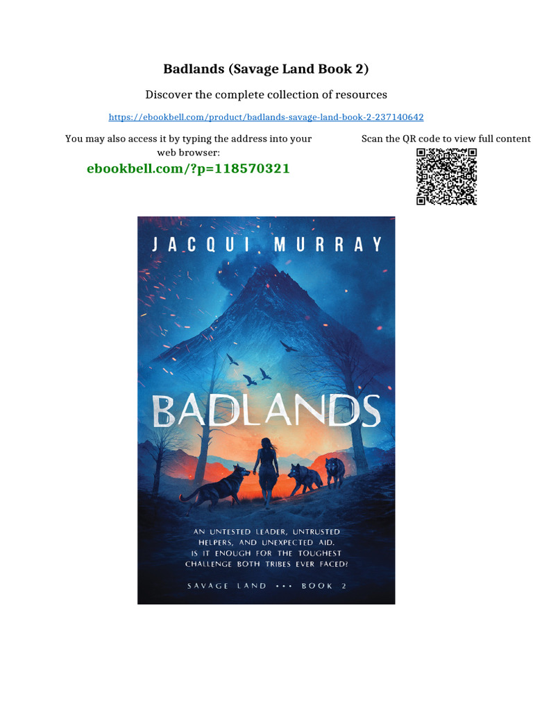 Badlands (Savage Land Book 2) updated 2025 | PDF | Personal Protective ...