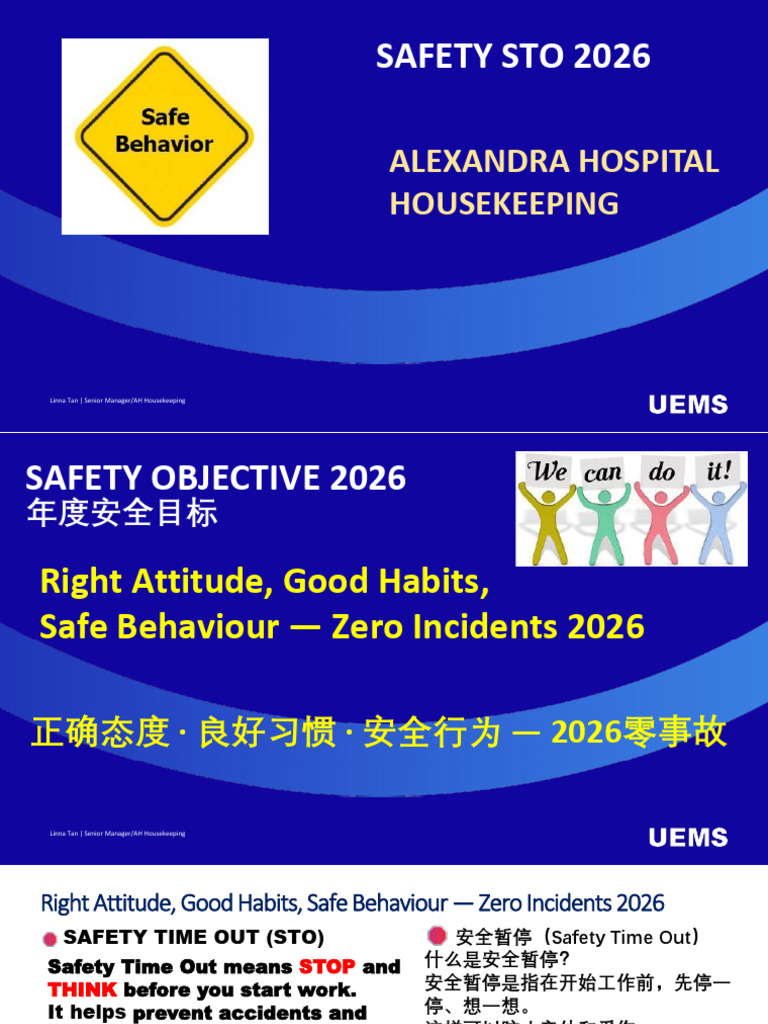 Safety Time Out STO - Jan 2026 | PDF | Personal Protective Equipment ...
