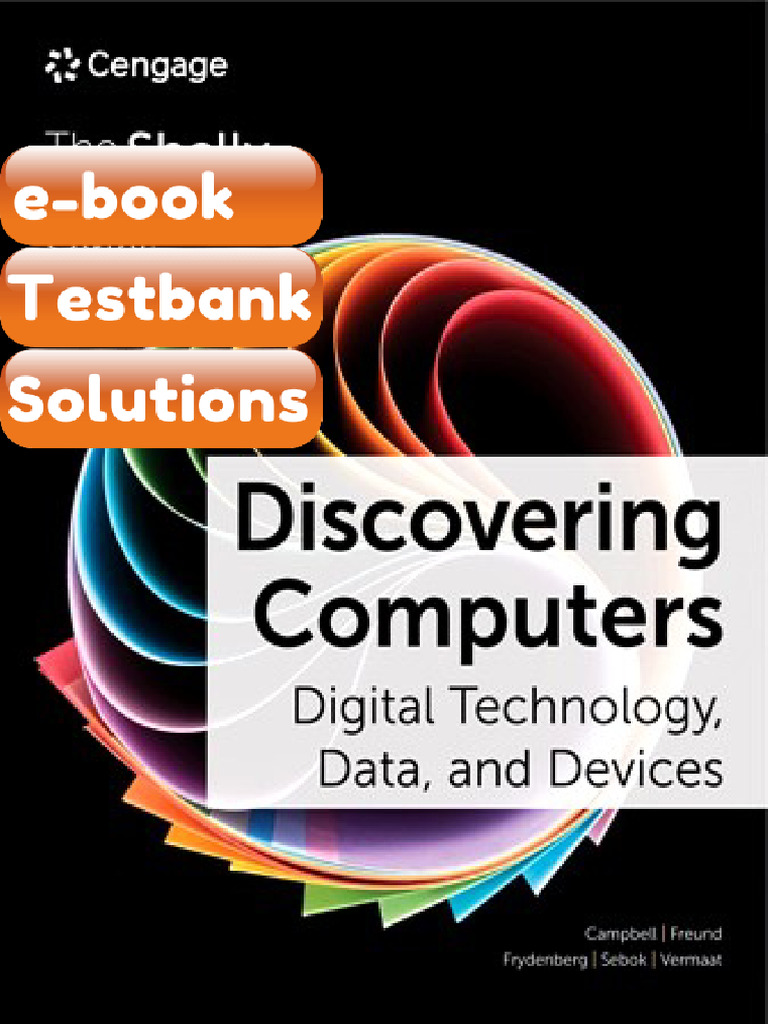 Discovering Computers Digital Technology Data and Devices 17th Edition ...