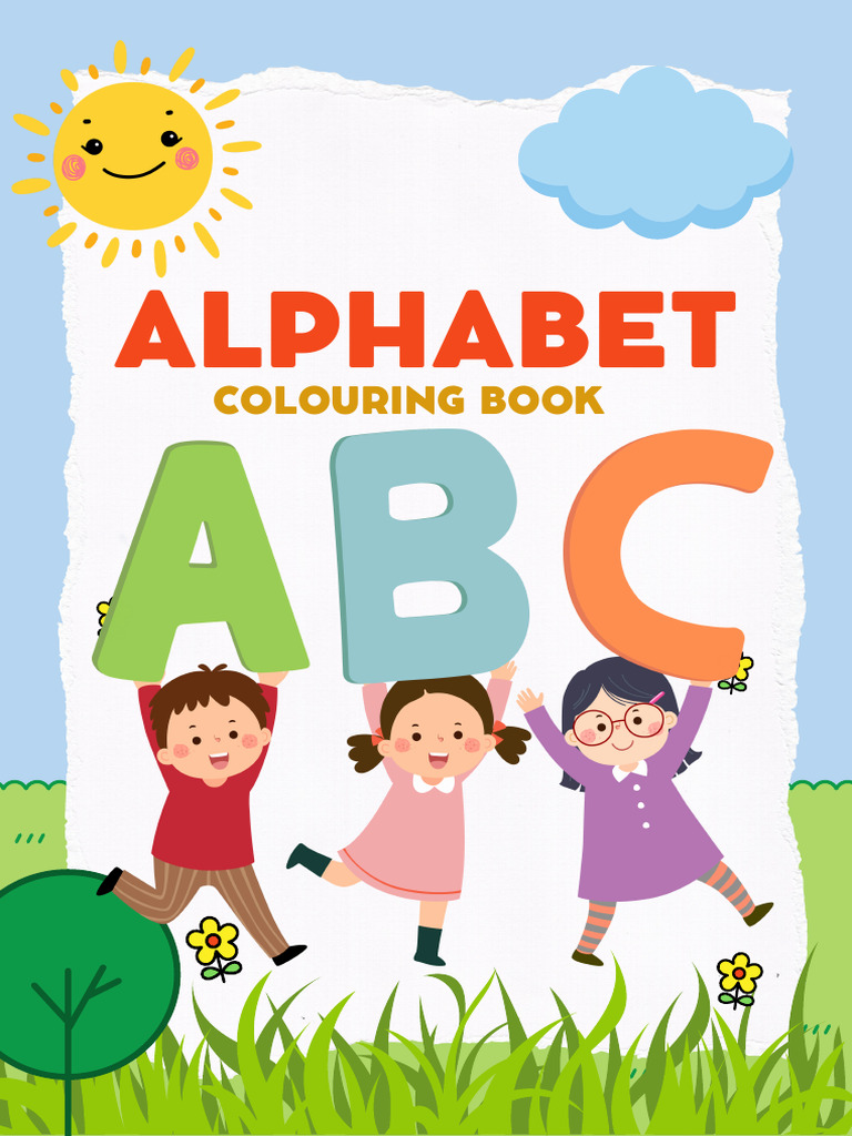 Alphabet A To Z Coloring Worksheet Set - 20250508 - 221153 - 0000 | PDF ...