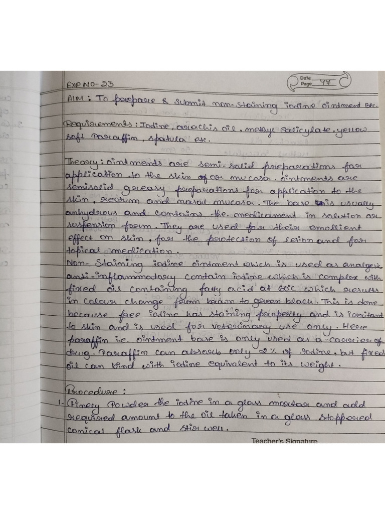 Experiment 25 | PDF