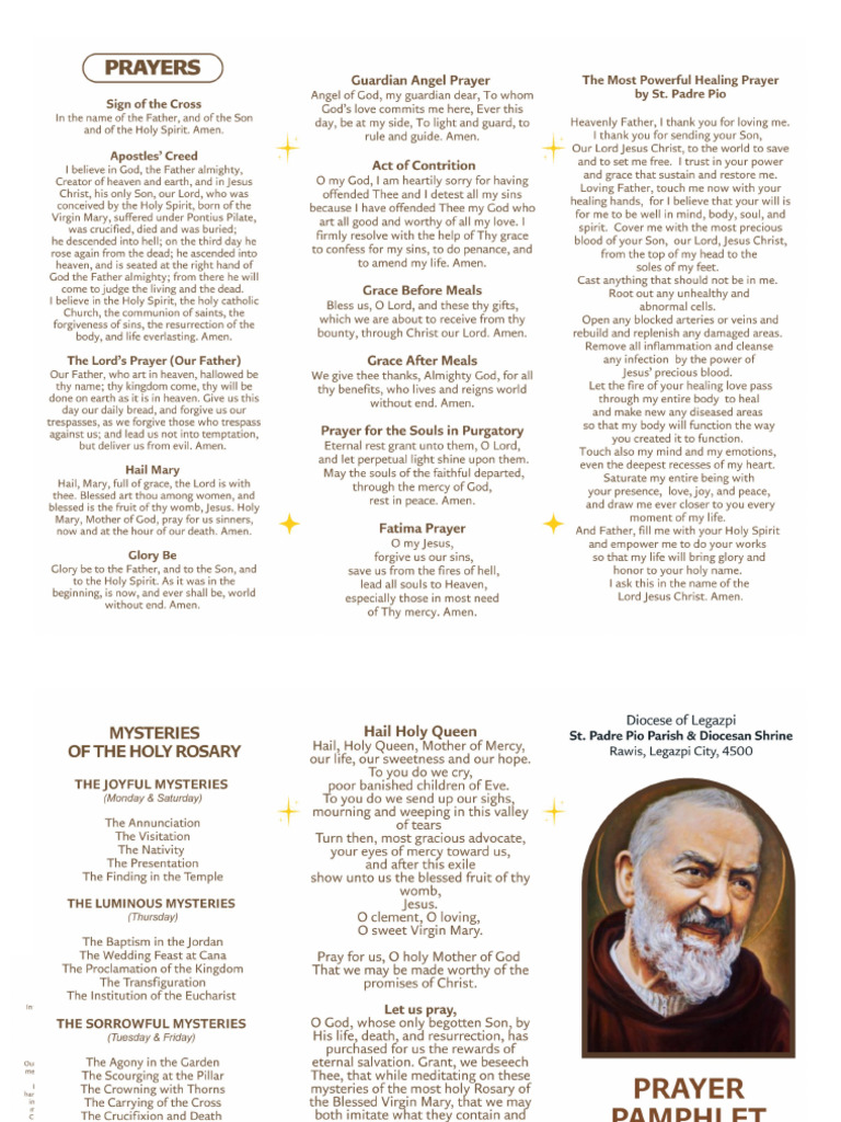Prayer Booklet For Printing | PDF