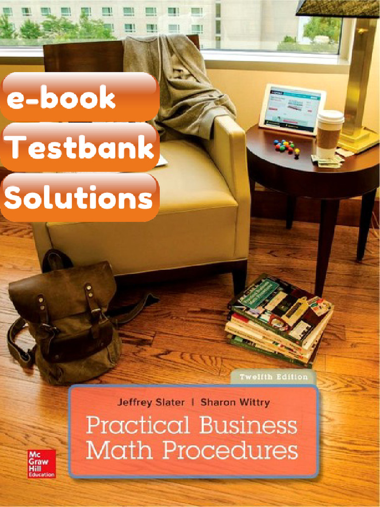 Ebook & Testbank Practical Business Math Procedures 12th Edition ...