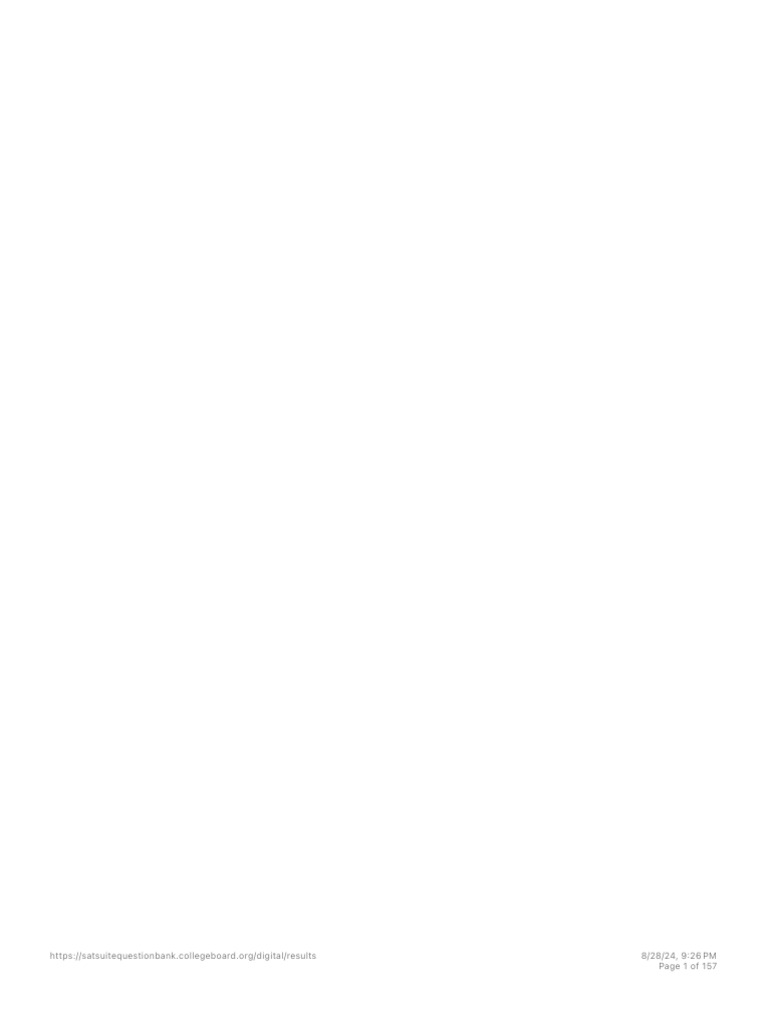 Advance Maths SAT Suite Question Bank - Results | PDF | Equations ...