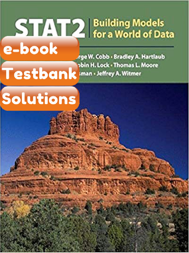 Testbank - Stat2 Building Models For A World of Data | PDF ...